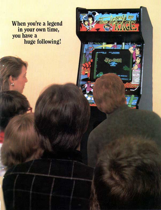 The Legend of Kage (bootleg set 2) [Bootleg] Arcade – Gorser – Play ...